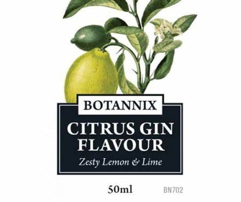 Botannix Citrus Gin Essence 50ml | Craft Brew & BBQ