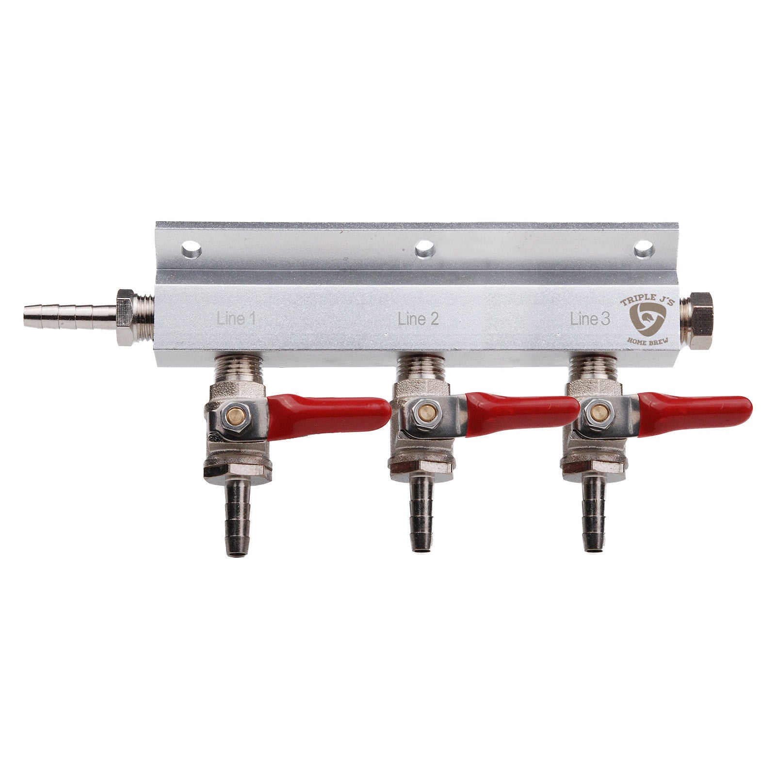 3 Output / 3 Way Manifold Gas Line Splitter with Check Valves | Craft ...