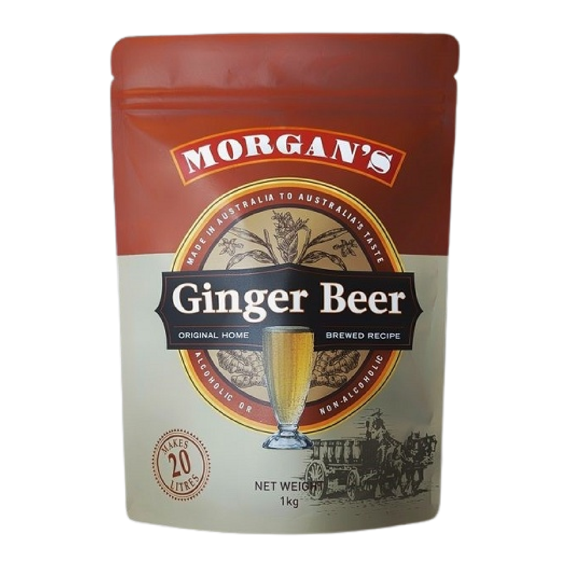 Morgan’s Ginger Beer 1kg | Craft Brew & BBQ