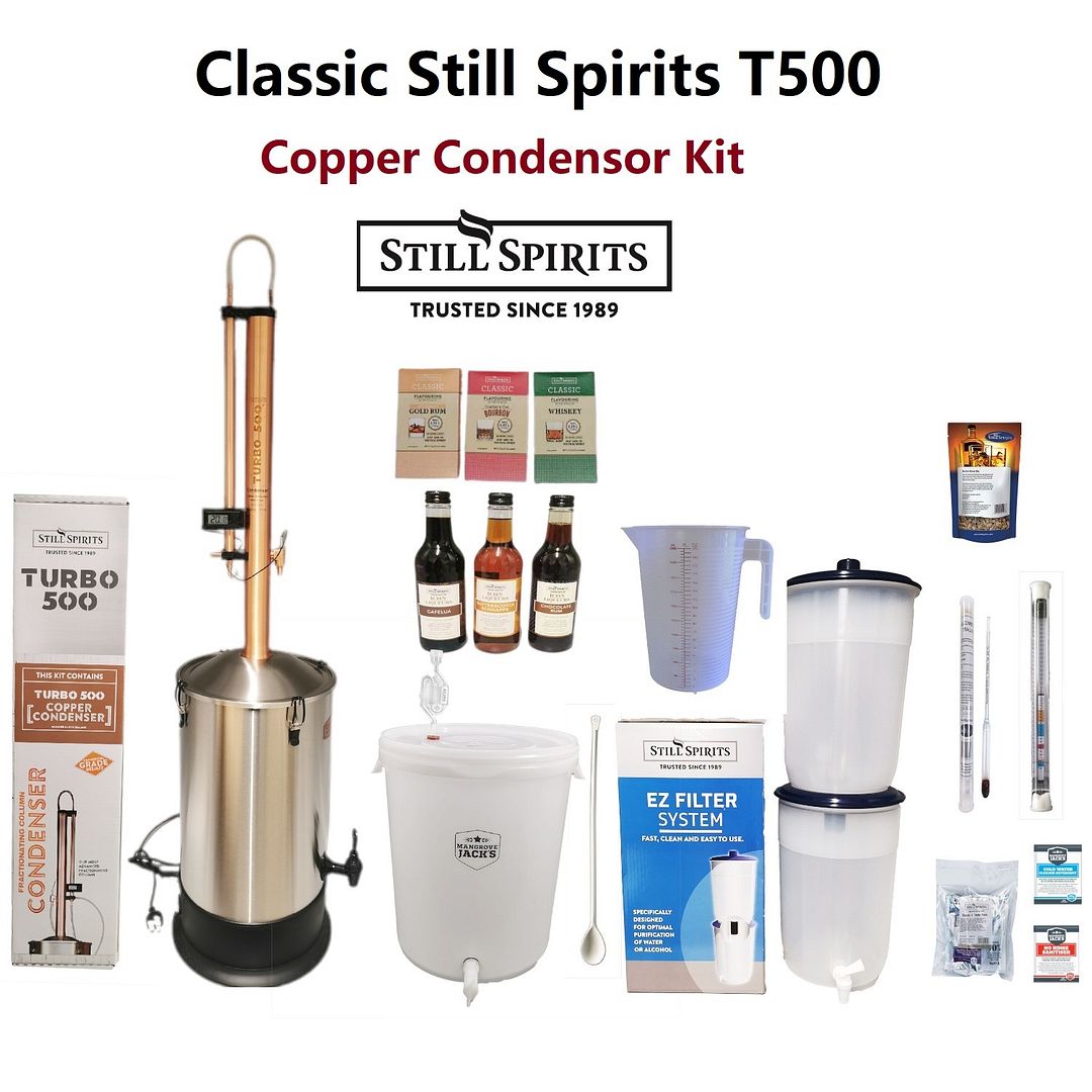 T500 Copper Distillation Package | Craft Brew & BBQ