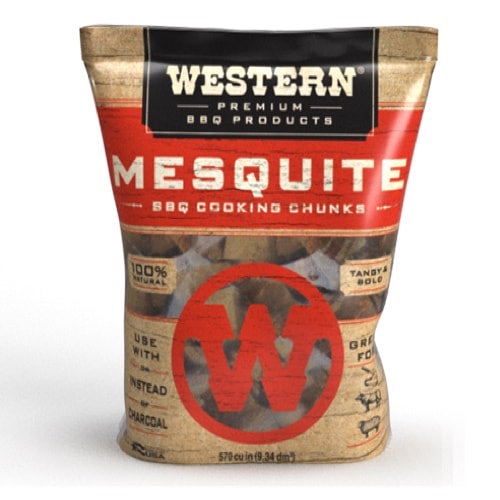 Western BBQ Wood Chunks 3.1Kg Mesquit | Craft Brew & BBQ
